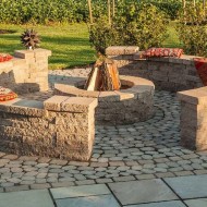 Techo-Bloc Valencia Firepit - Atlantic Mulch