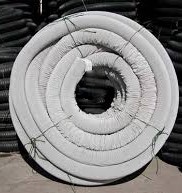 4″ Slit Corrugated Pipe with sock100′ Length – Atlantic Mulch